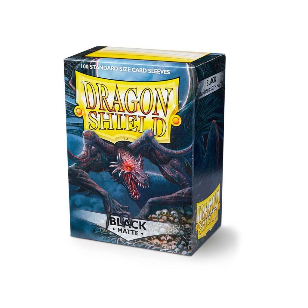 UNIT Dragon Shield Matte – Black (100 ct. in box) – Triple Helix Wargames
